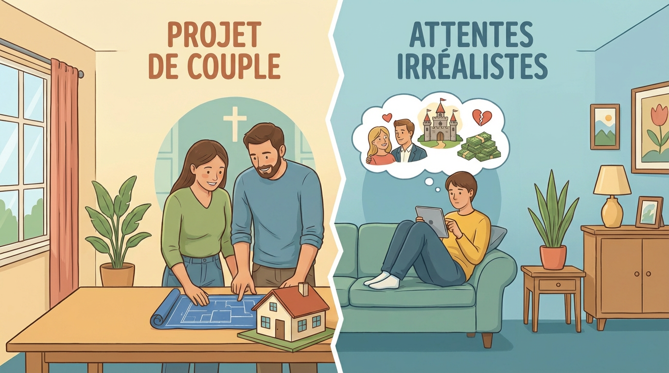 Rencontre : Projet de couple ou attentes irréalistes